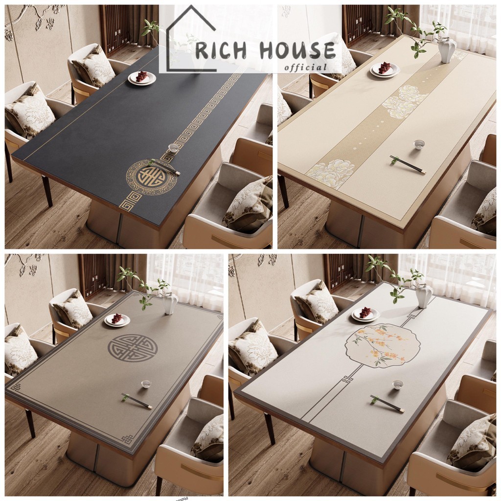 Jual Taplak Meja Makan Alas Meja Ruang Tamu Anti Air Anti Slip Tahan ...