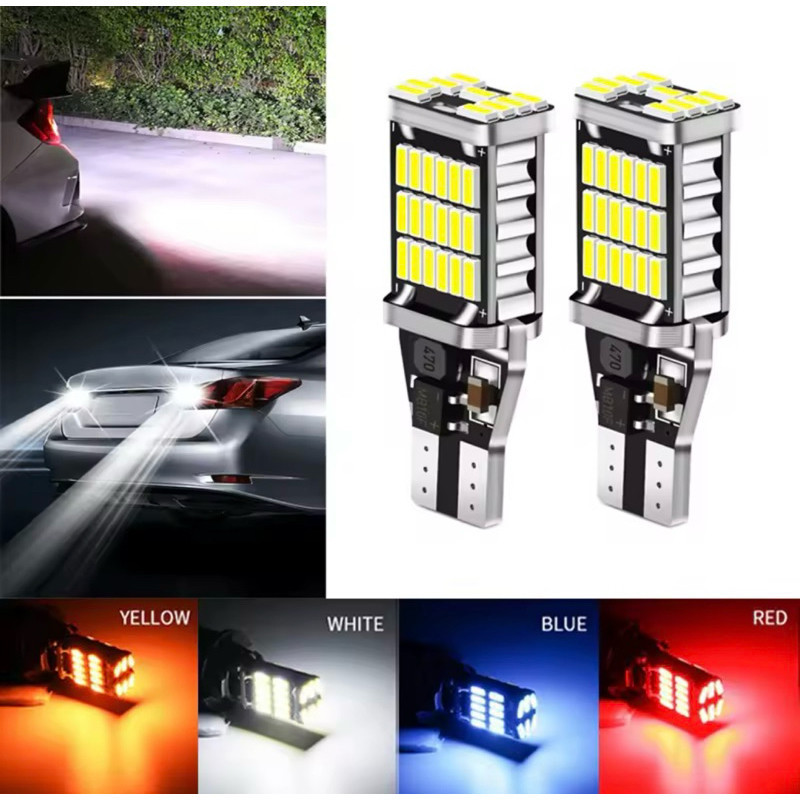 Jual LAMPU LED MUNDUR SENJA T15 T10 W16W CANBUS 45SMD SUPER BRIGHT 1 PC ...