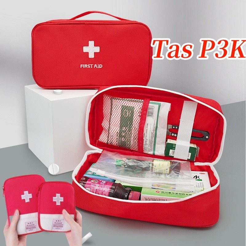 Jual Tas Pertolongan Pertama/First Aid Travel Medicine Pouch /Kotak ...