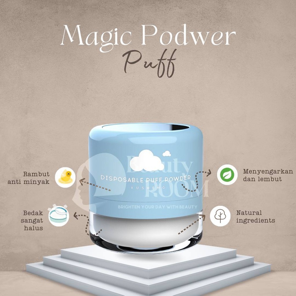Jual Beautyroom.jkt - Hair Podwer Magic Powder Puff Oil Control Rambut ...