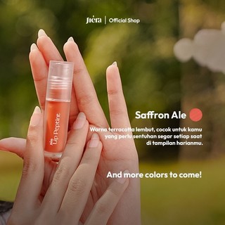 Jual JIERA Lip Peptint 3,5ml | Shade 01 Saffron Ale - Lip Tint Peptide ...