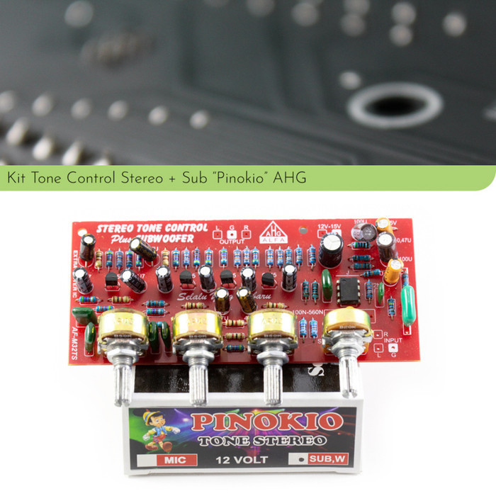 Jual Kit Rakitan Pinokio Tone Control Stereo + Subwoofer by AHG ...