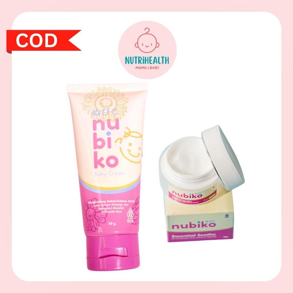 Jual Nubiko Paket Bundling - Nubiko Baby cream + Nubiko Essential ...
