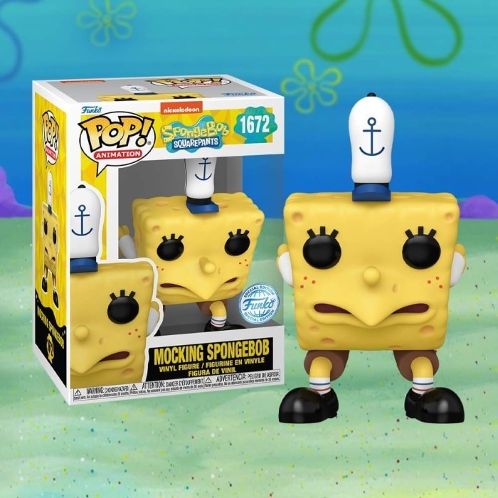 Jual ORIGINAL Funko Pop SpongeBob Squarepants Mocking Meme 25th ...