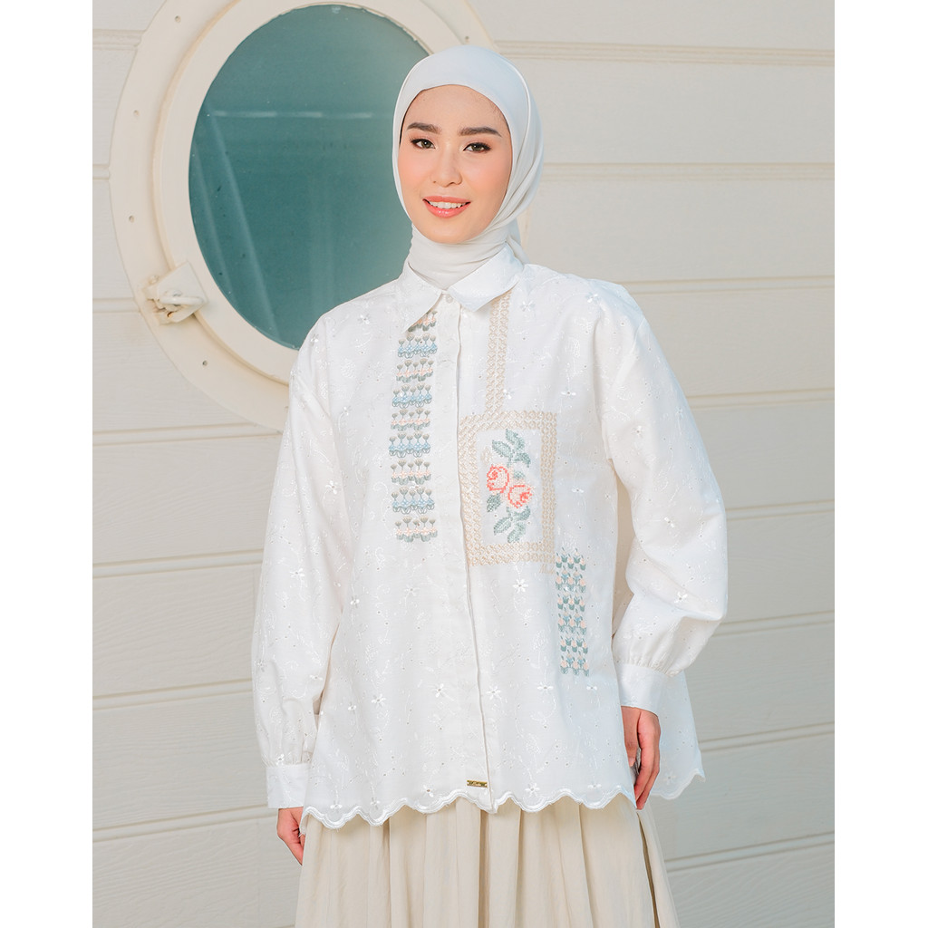 Jual Muda Official Falisha Shirt - Sunflower | Shopee Indonesia