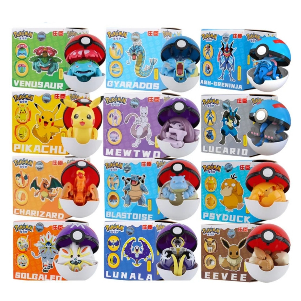 Jual RF54ZX Mainan Figure Pokemon Pokeball / Pokemon Ball / Pokemon ...