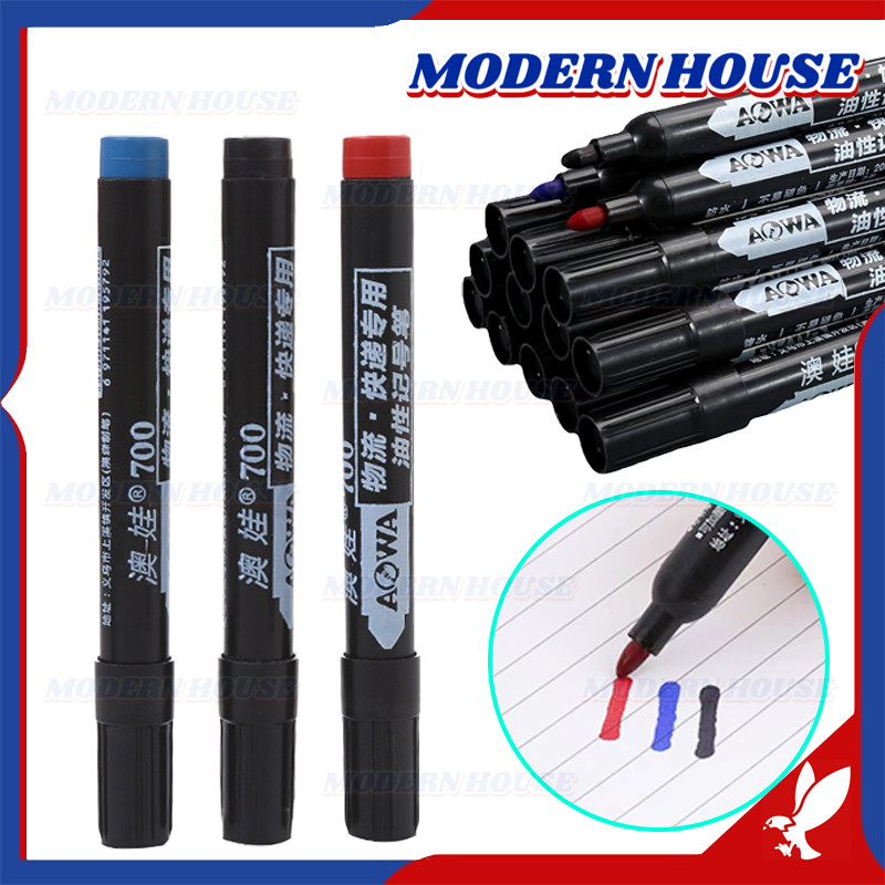 Jual 20PCS Spidol Permanent / Marker Permanen Hitam Merah / Permanent ...