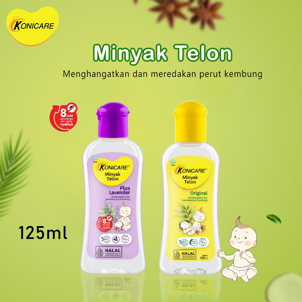 Jual Konicare Minyak Telon Botol 125 ml | Shopee Indonesia
