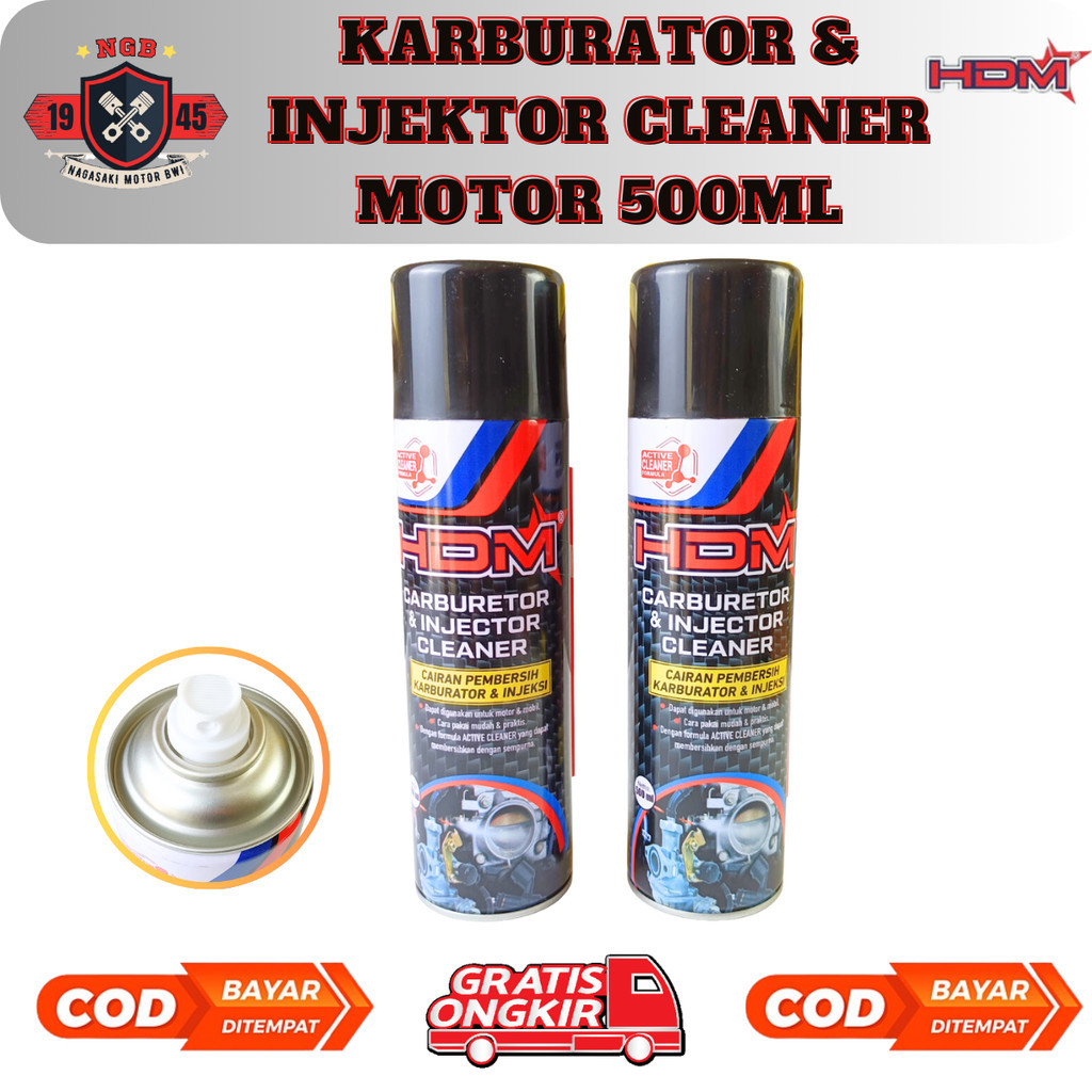 Jual Karburator & Injektor Cleaner original HDM / Karburator Cleaner ...