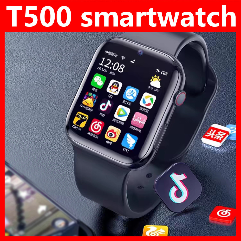 Jual Jam tangan Smartwatch T500 & T500+ Double strap bisa telfon dan ...