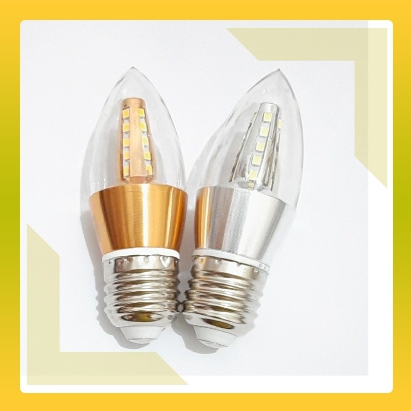 Jual LED Candle / Lilin / LED Lampu Hias Fitting E27 / E14 Untuk Lampu Gantung / Lampu Hias ...