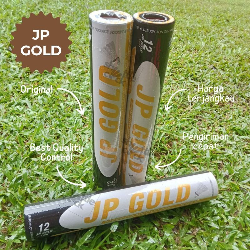 Jual LM23P JP Gold Shuttlecock/ Kok Bulutangkis JP Gold/ Kok JP Ori ...