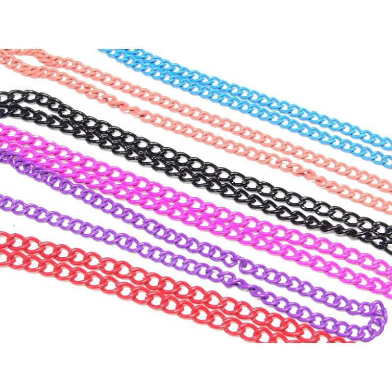 Jual Rantai hitam dan warna Wani Isi 1 Meter | Shopee Indonesia