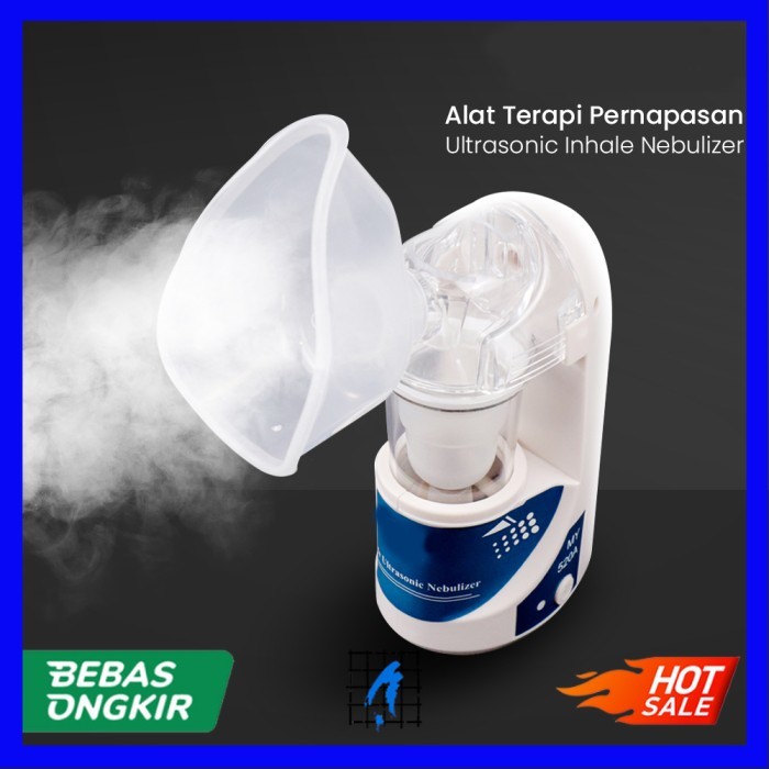 Jual Alat Nebu Pernafasan Ultrasonic Nebulizer Batuk Pilek | Shopee ...