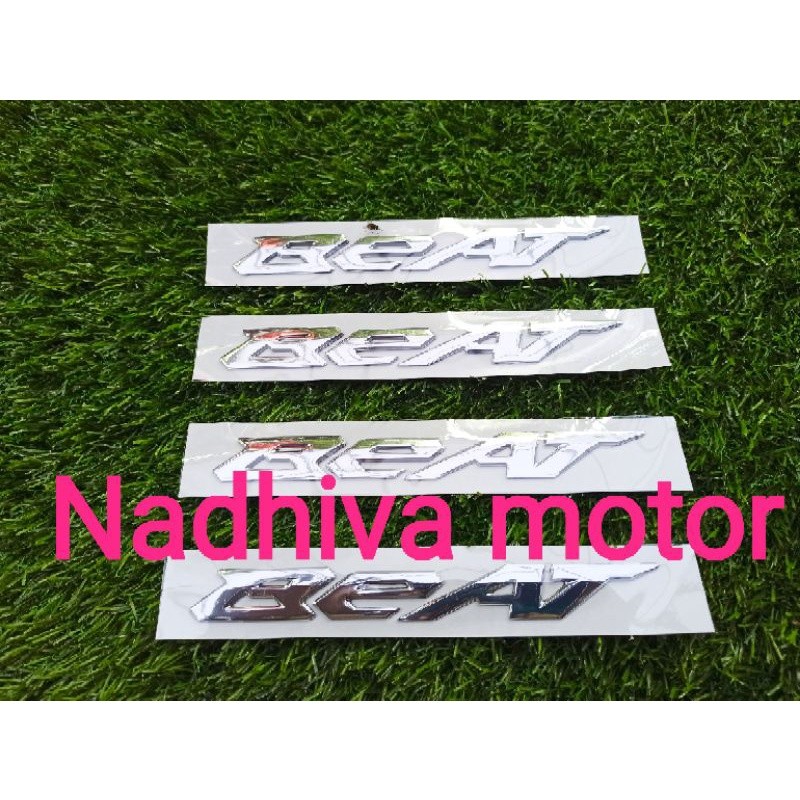 Jual emblem merk merek simbol lambang beat street led 2020 2021 ...