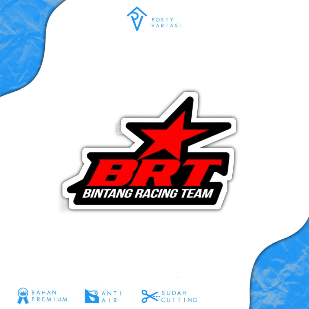 Jual Stiker BRT Stiker Motor Sticker Racing Print Waterproof Satuan ...