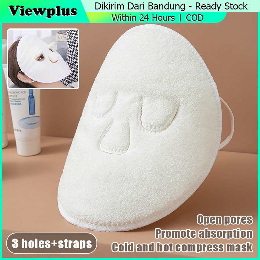 Jual 5Pcs Handuk Masker Kompres Wajah Muka Facial / Face Mask Towel Spa ...