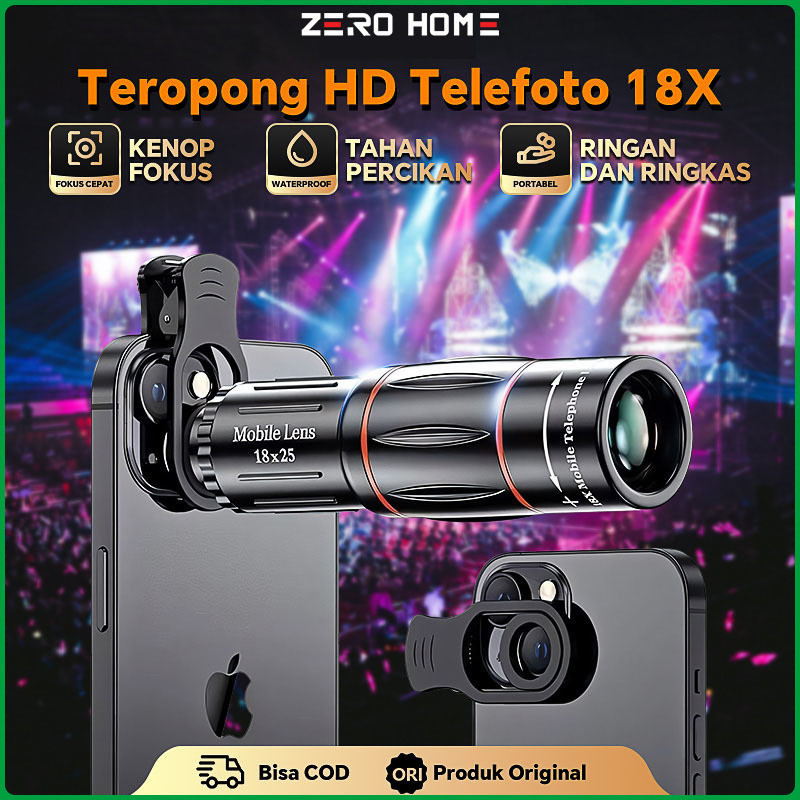 Jual APEXEL 18X25 Lensa Kamera Zoom Cam Lensa Tele Telezoom Lens Kamera ...