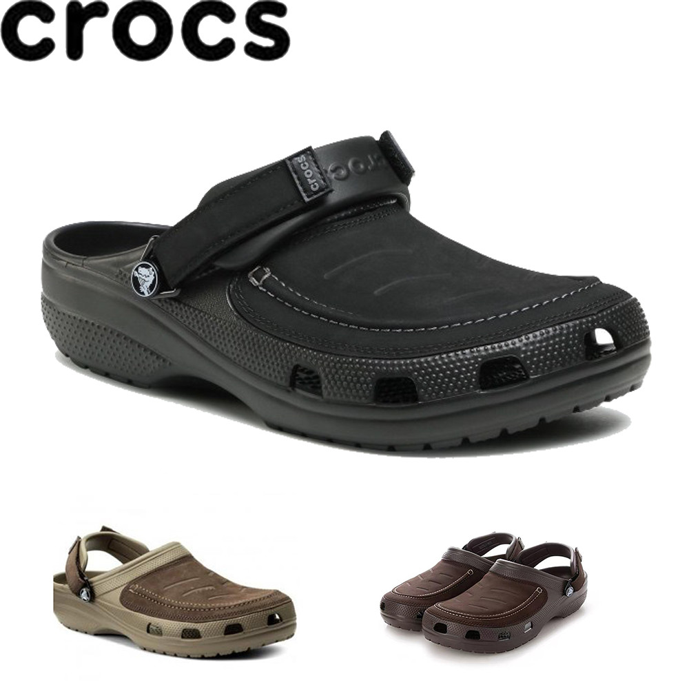 Jual Sandal Cross pria Yukon Leather Sandal Kodok Pria/ Cross Yukon ...