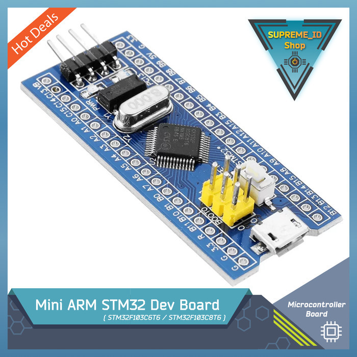 Jual DP99 STM32 STM32F103C8T6 STM32F103C6T6 ARM Cortex M3 Microcontroller Board - STM32F103C6T6 ...