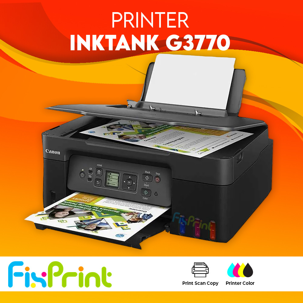 Jual Printer Canon PIXMA G3770 Wireless (Print Copy Scan) InkTank ...