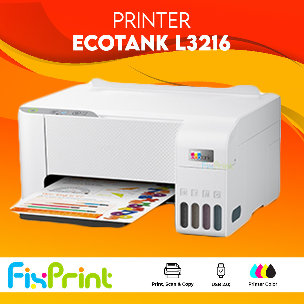 Jual Printer L3216 All-In-One EcoTank L 3216 Print Scan Copy A4 ...