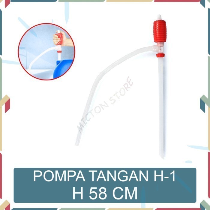 Jual BUNTON Lion Star Pompa Tangan Air Minyak Oli Cairan Hand Pump H-1 ...
