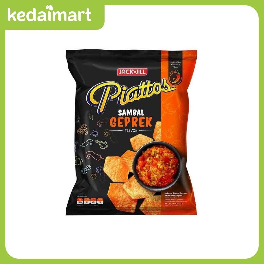 Jual Piattos Rasa Sambal Geprek 68 Gram | Shopee Indonesia