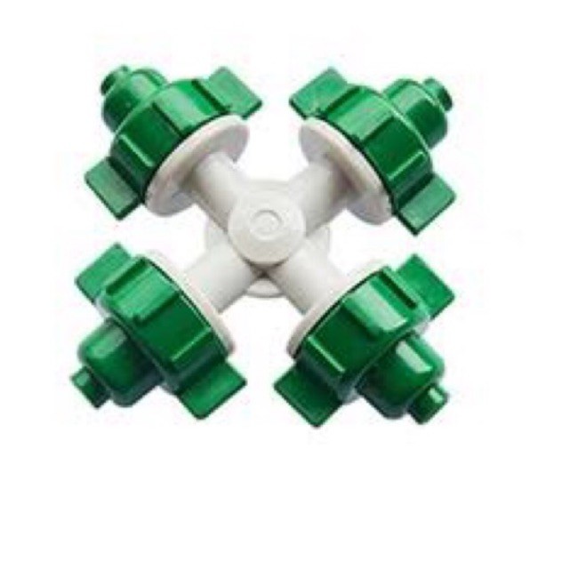 Jual Fogger Head 4 Way / Mist Nozzle For Misting / Pengkabutan 7mm ...