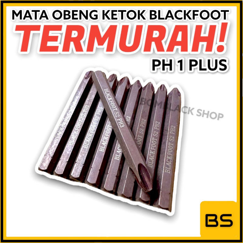 Jual Blackfoot Mata Obeng Ketok S2 Material - PH 1 PLUS | Shopee Indonesia