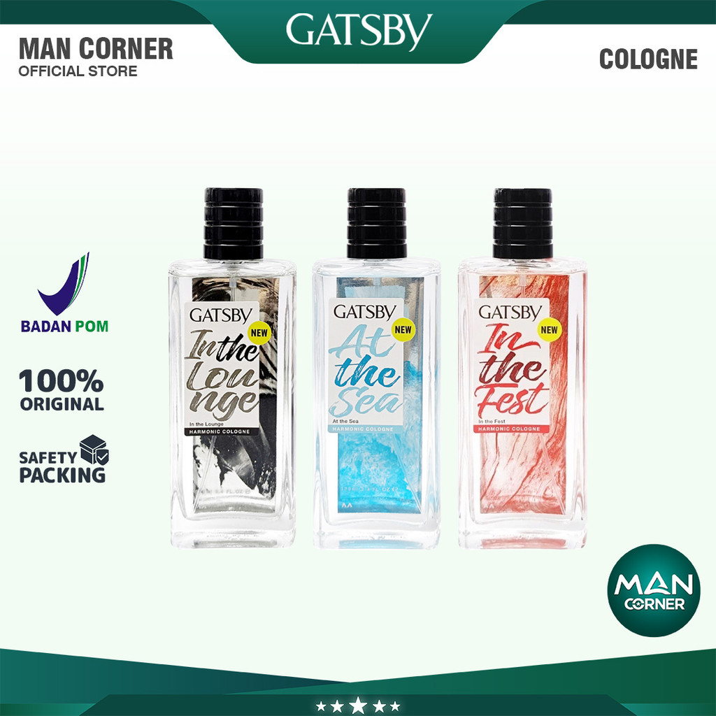 Jual Gatsby New Harmonic Cologne 100ml | Man Corner | Shopee Indonesia