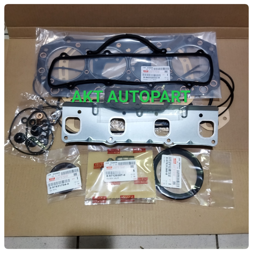 Jual Gasket Full set/Packing Full set Isuzu Panther 2500cc 2.5cc (Asbes) | Shopee Indonesia