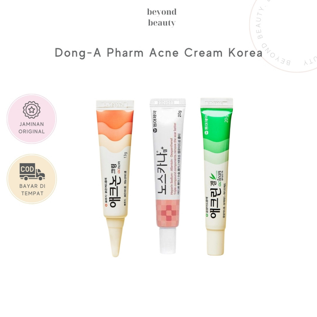Jual Dong A Pharm Acne Spot Cream Korea | Noscarna 10g | Shopee Indonesia