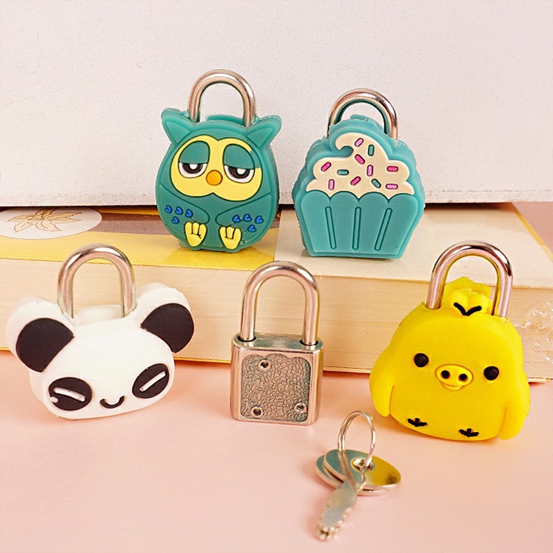 Jual Gembok Mini Tema Kartun Lucu/ Gembok Bagasi/ Gembok Multifungsi ...