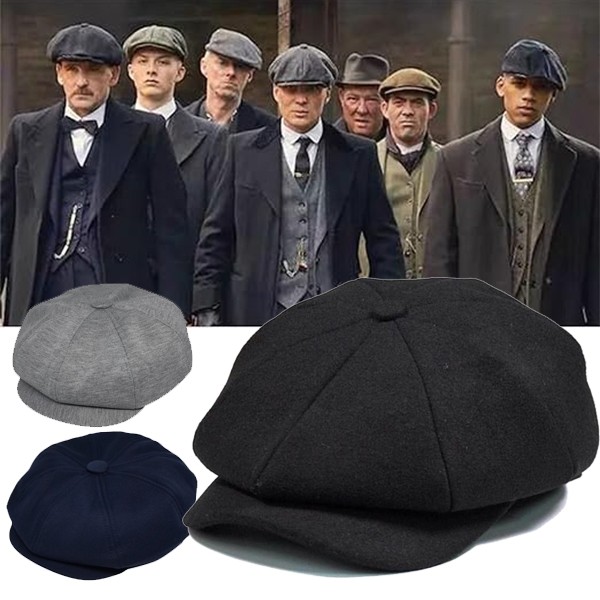 Jual Topi Baret Vintage Peaky Blinders Cap Newsboy Pria Wanita Dewasa ...