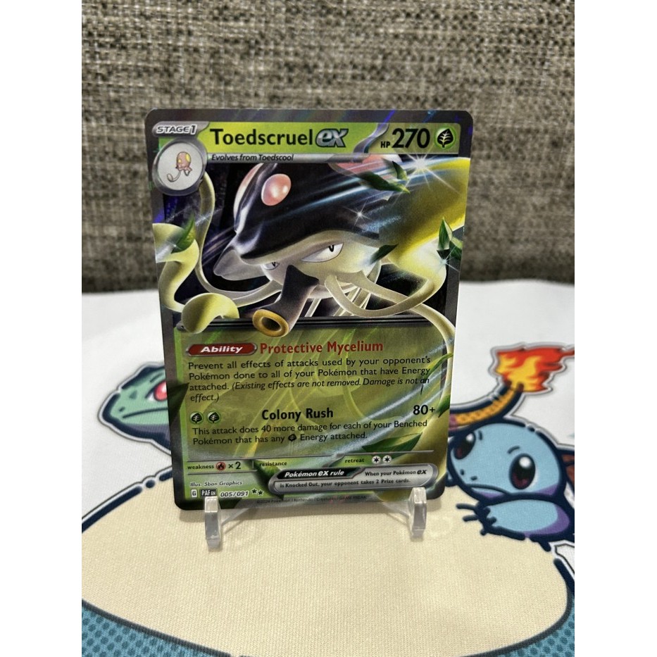 Jual Pokemon TCG English Toedscruel ex - 005/091 - Ultra Rare Scarlet ...