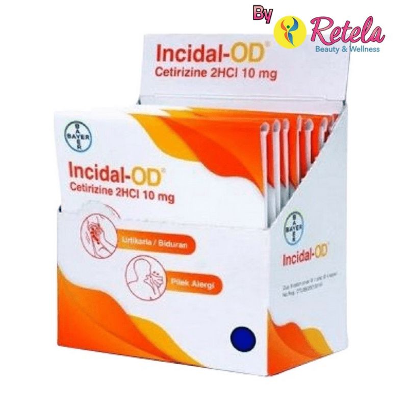 Jual INCIDAL-OD 10 MG 1 STRIP 4 KAPSUL | Shopee Indonesia