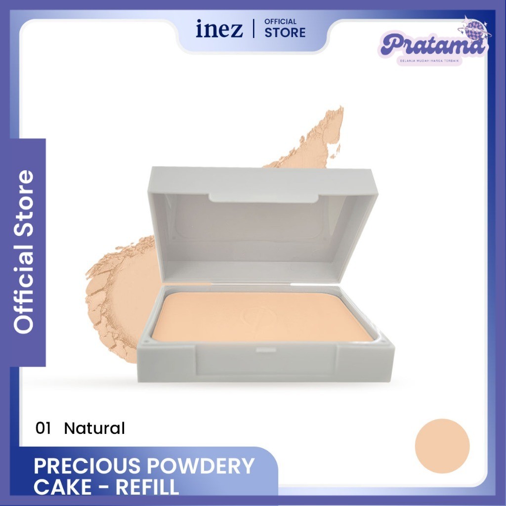 Jual INEZ Precious Powdery Cake - Two Way Cake - Bedak Padat - Pressed ...
