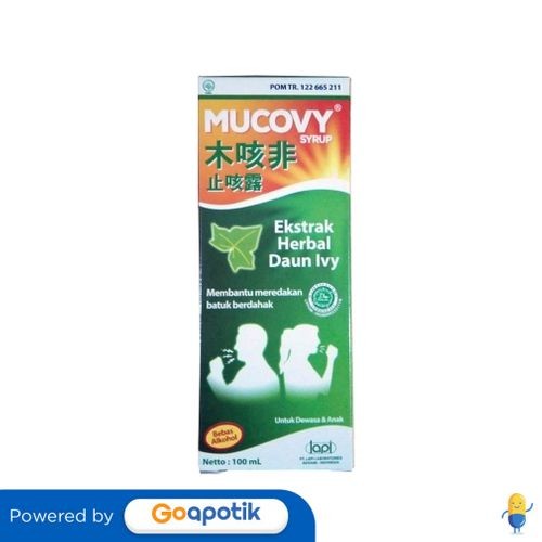 Jual Mucovy Syrup Isi 100 Ml Botol | Shopee Indonesia