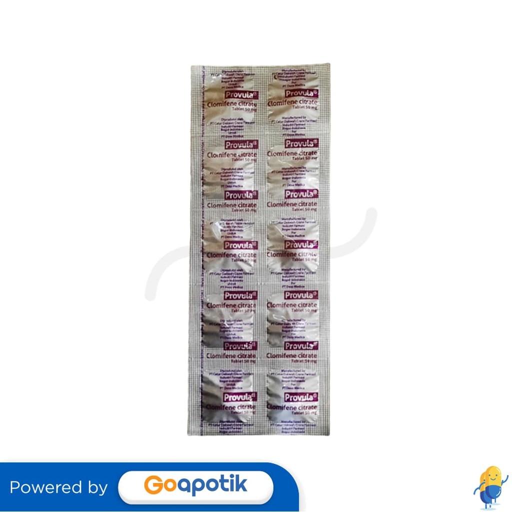 Jual Provula 50 Mg Strip 10 Tablet | Shopee Indonesia