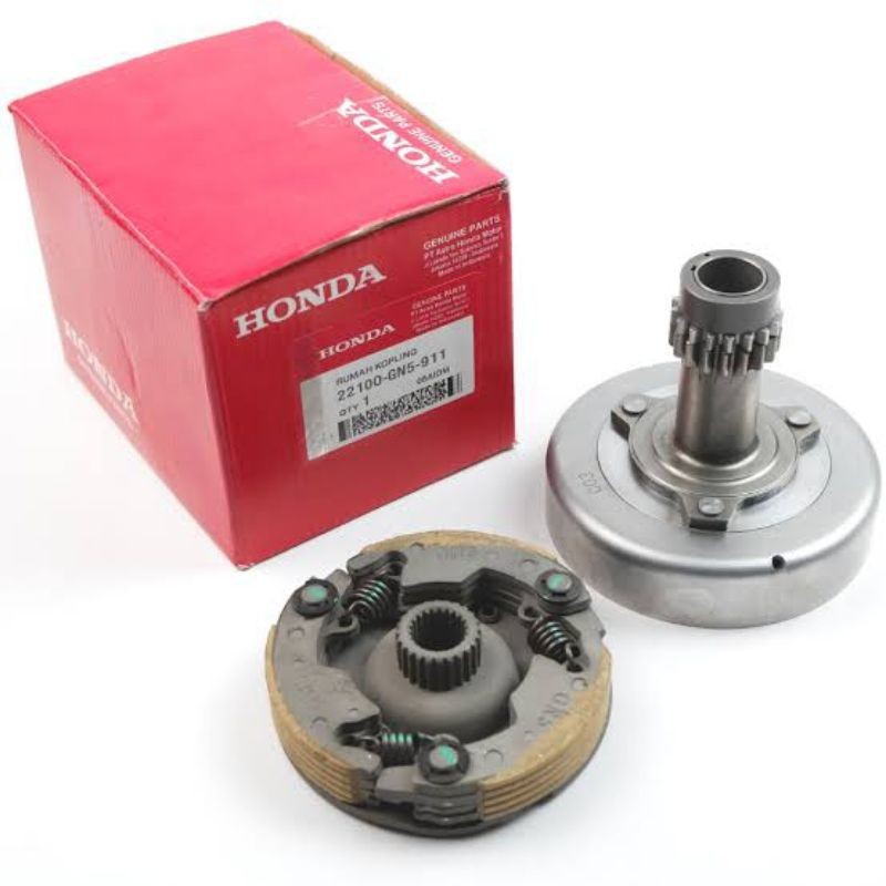 Jual Paket Lonceng dan Kampas Ganda Assy Honda Astrea Grand Supra X ...