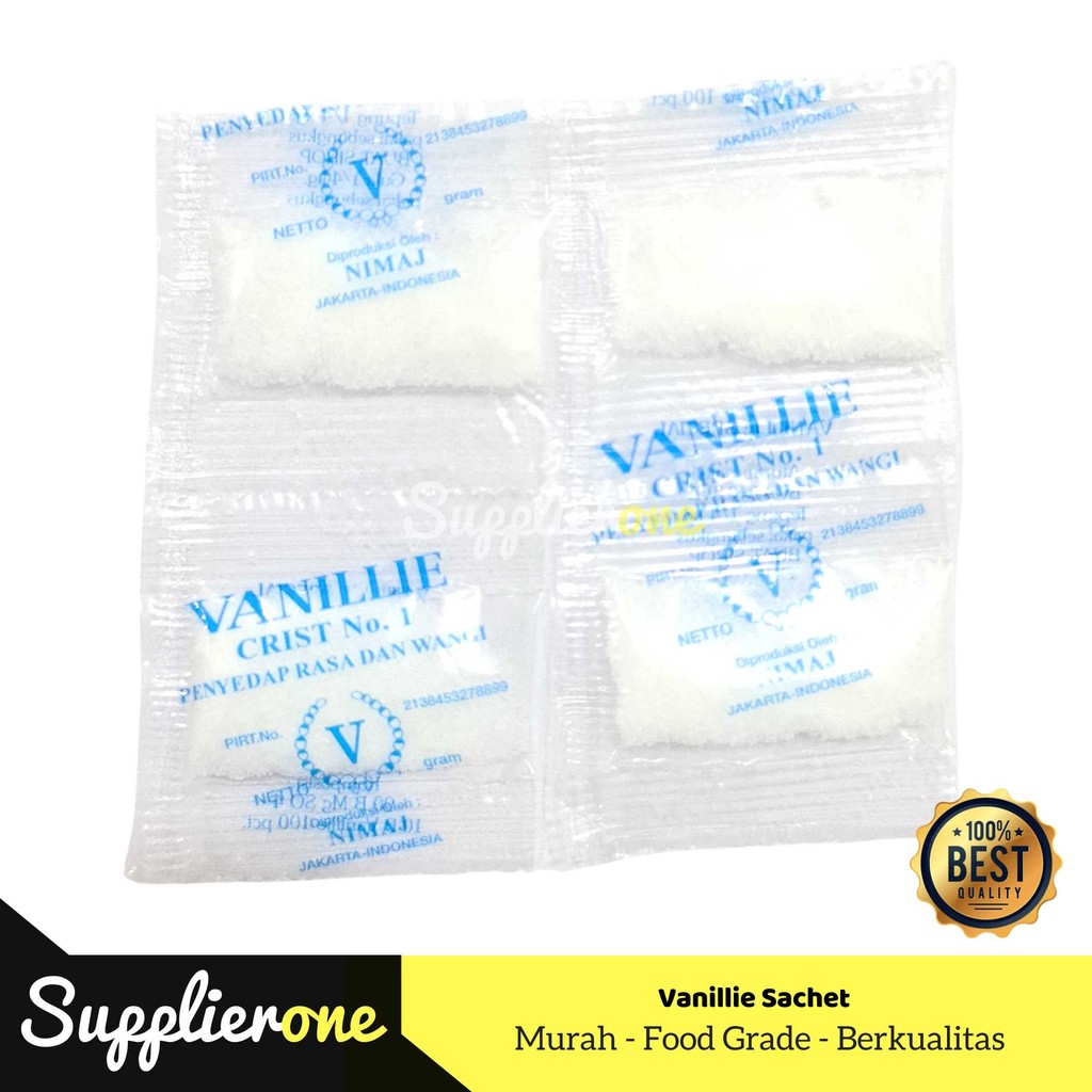 Jual Vanillie Sachet / Vanili bubuk W / Bubuk Vanillie / Vanili bubuk ...