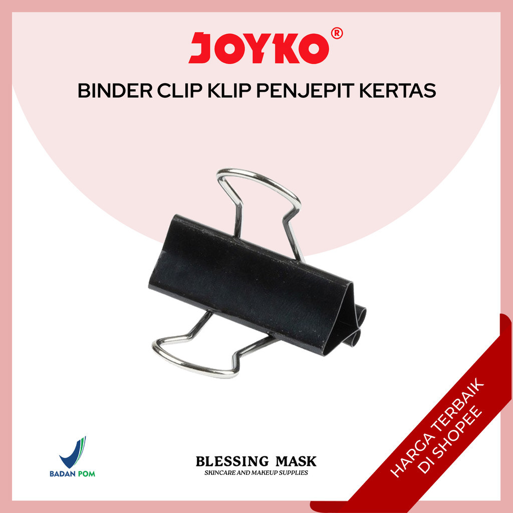 Jual JOYKO Binder Clip | Klip Penjepit Kertas | Papper Clip | Joyko ...