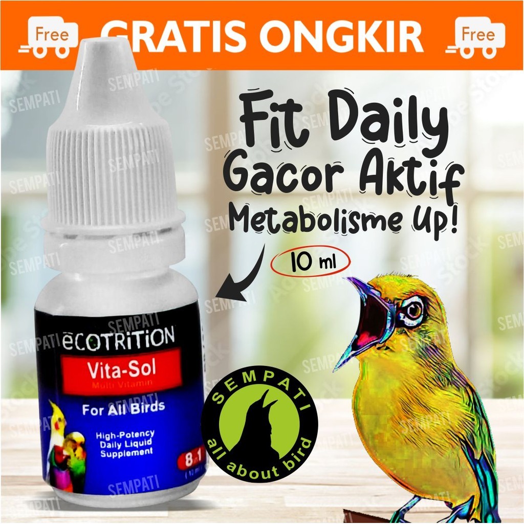 Jual SEMPATI Vitasol High Potency Vita Sol Daily 10 Ml Ecotrition Vita ...