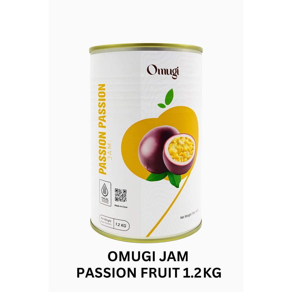 Jual Omugi Jam Passion Fruit 1.2 Kg – Selai Markisa Halal Viral Minuman ...