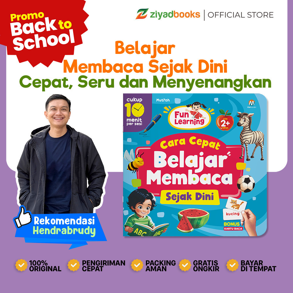 Jual Buku Cara Cepat Belajar Membaca Sejak Dini - Belajar Membaca untuk ...