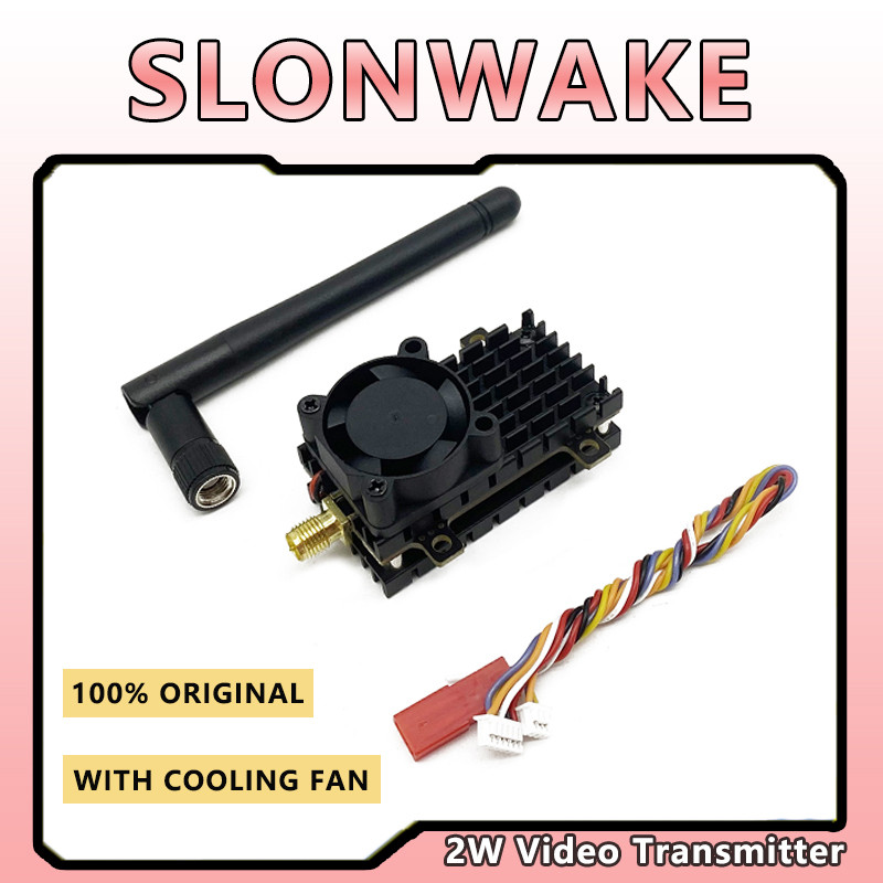 Jual Over 20Km Range 5.8Ghz 2W FPV VTX Wireless Image Video Transmitter ...
