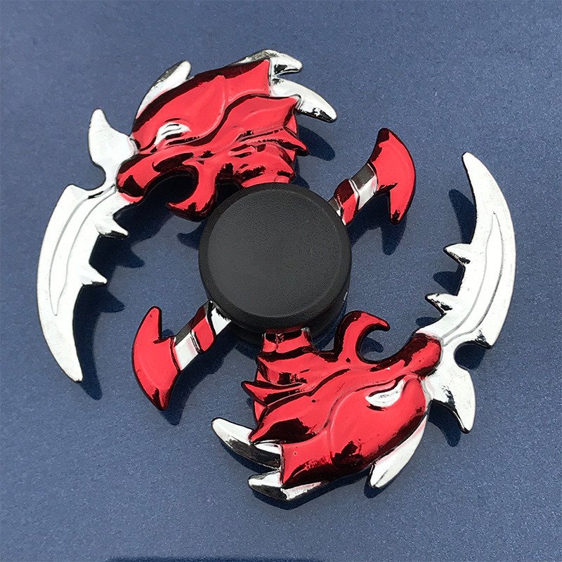 Jual Shuriken Fidget Spinner Metal Premium Ninja Suriken Kunai Besi ...