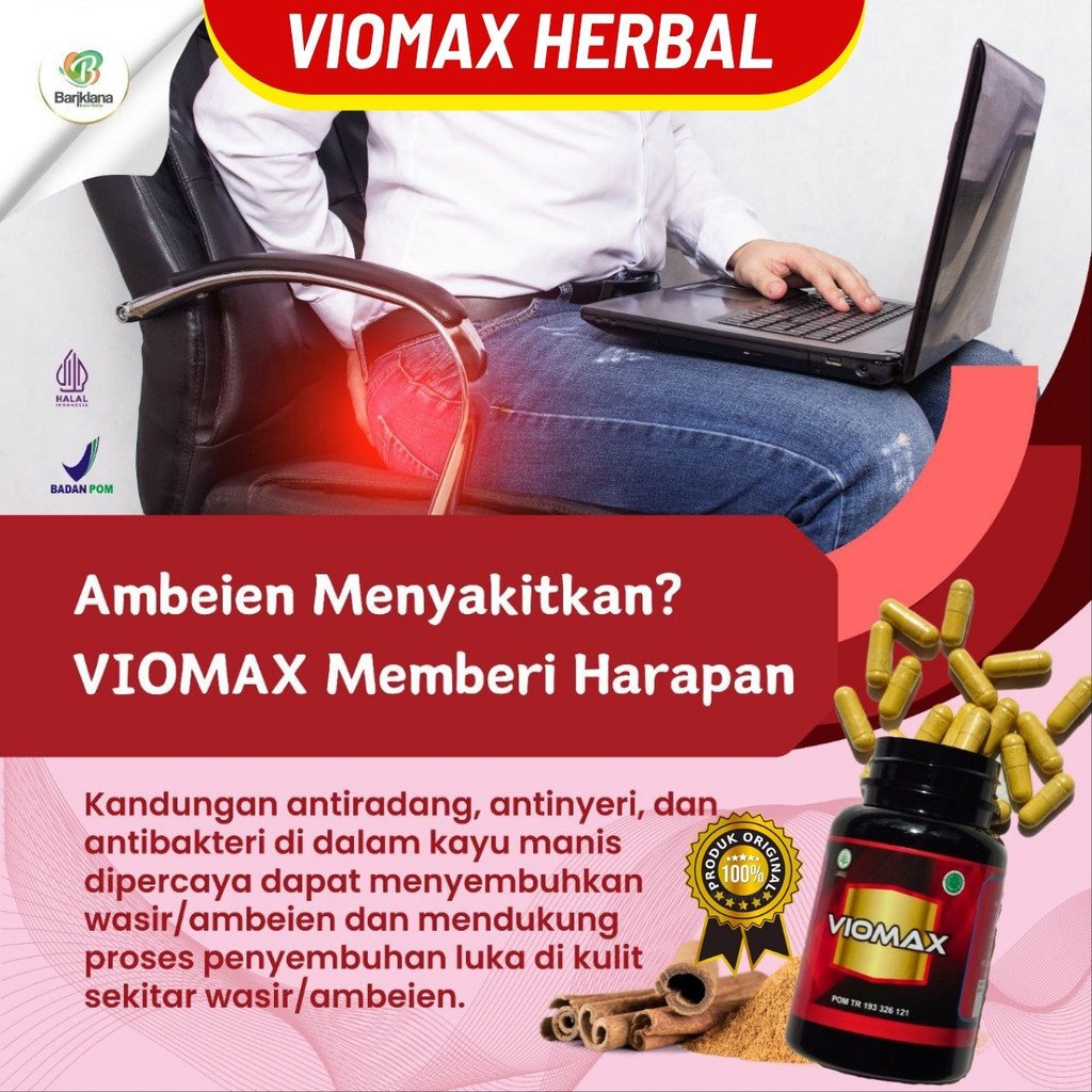 Jual Viomax Herbal 30 Kapsul – Obat Herbal Stroke, Bronkitis, Sinusitis ...