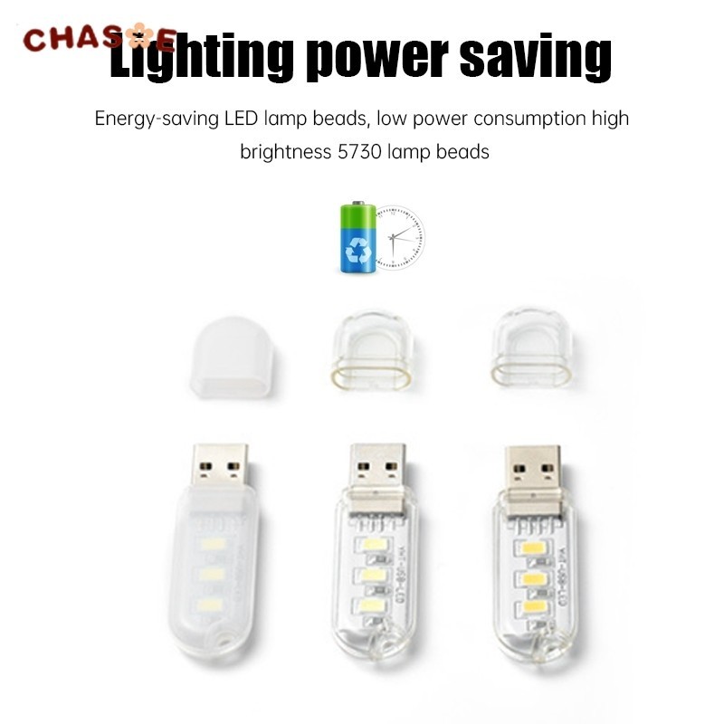 Jual Lampu USB LED Mini Anak-Anak Dan Pelajar/Lampu Baca Asrama Kamar Tidur/Lampu Darurat Power ...